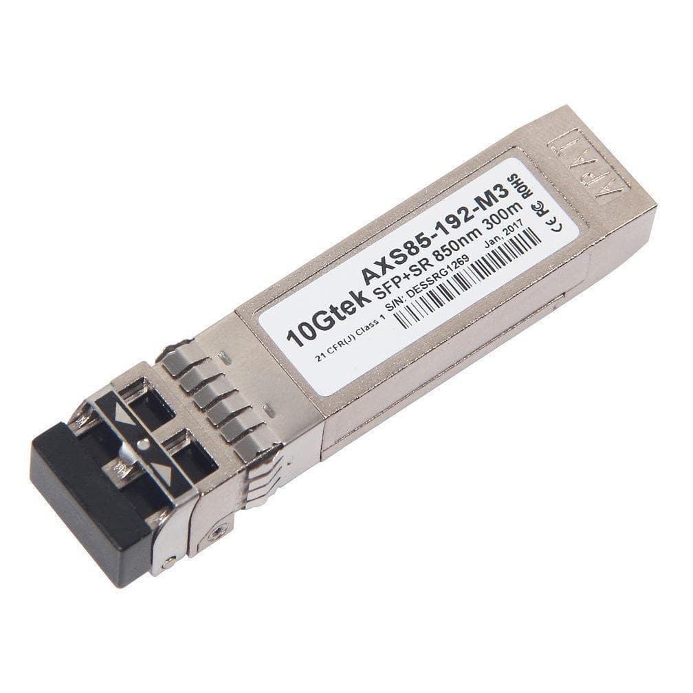 10 Gigabit SFP+ LC Multi-Mode Transceiver, 10GBASE-SR Module for Cisco ...