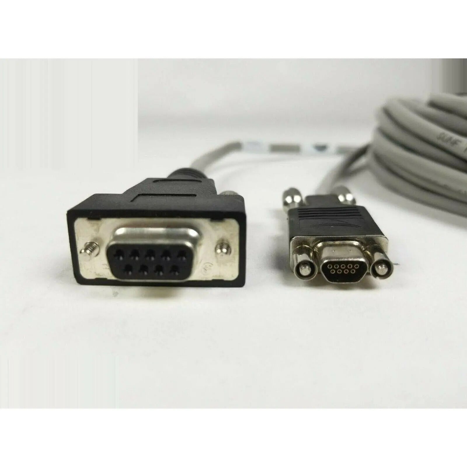 25FT EMC Null Modem Micro-DB9 Male to DB9 Female Serial Cable | FoxTI