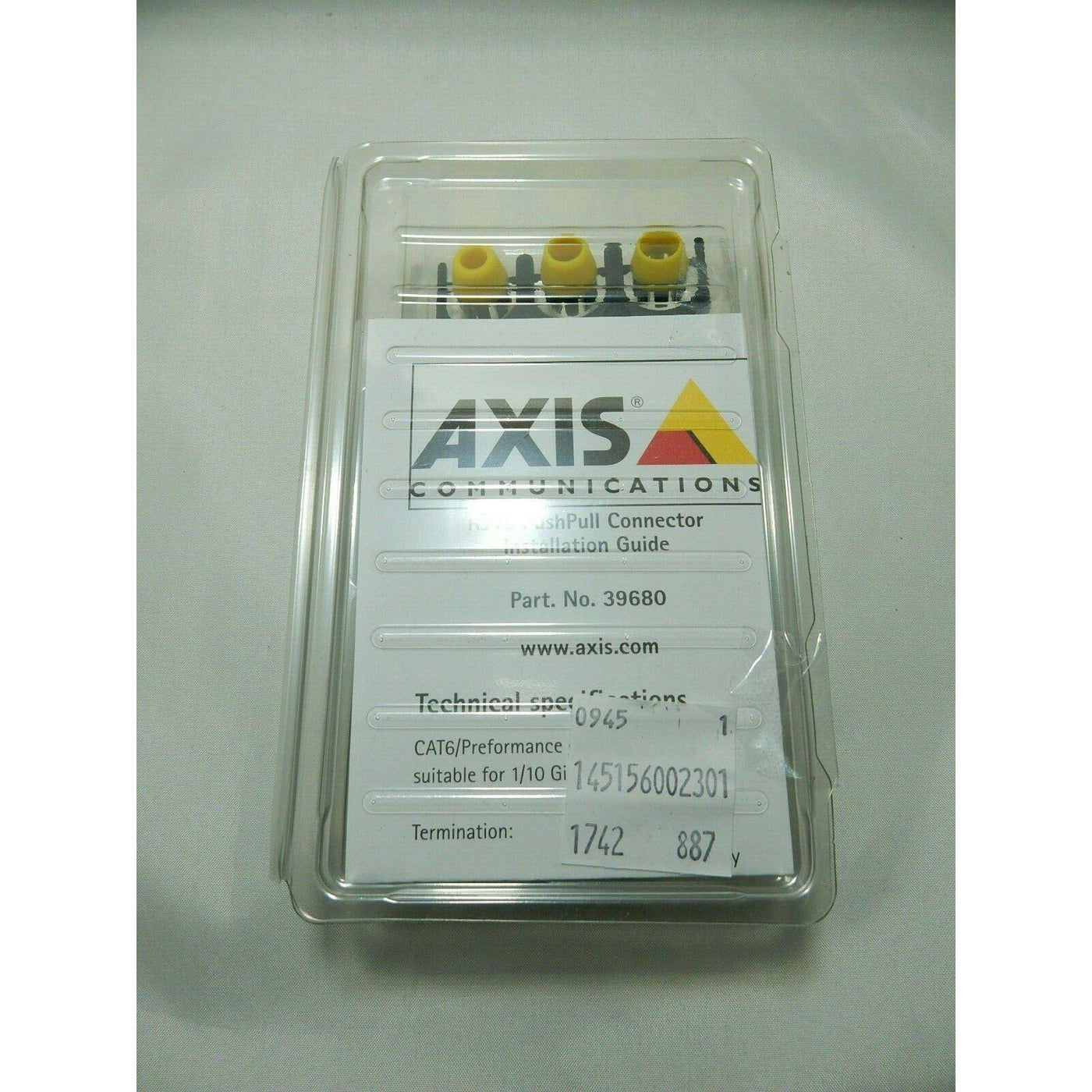 Axis 39680 RJ45 PushPull Connectors kit | FoxTI