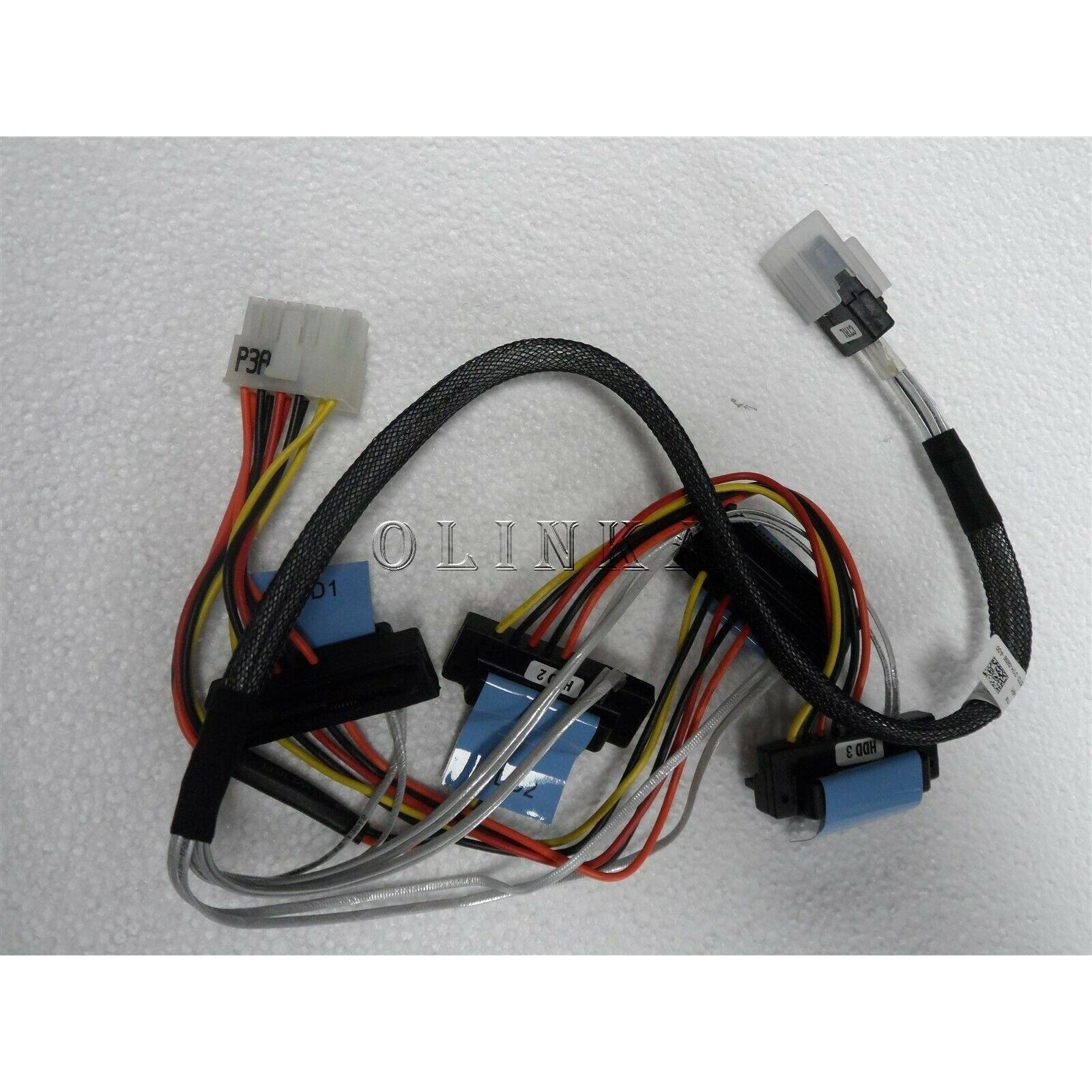 DELL POWEREDGE SERVER R410 H200 H700 RAID CABLE MINI SAS TO 4 CABLED H ...