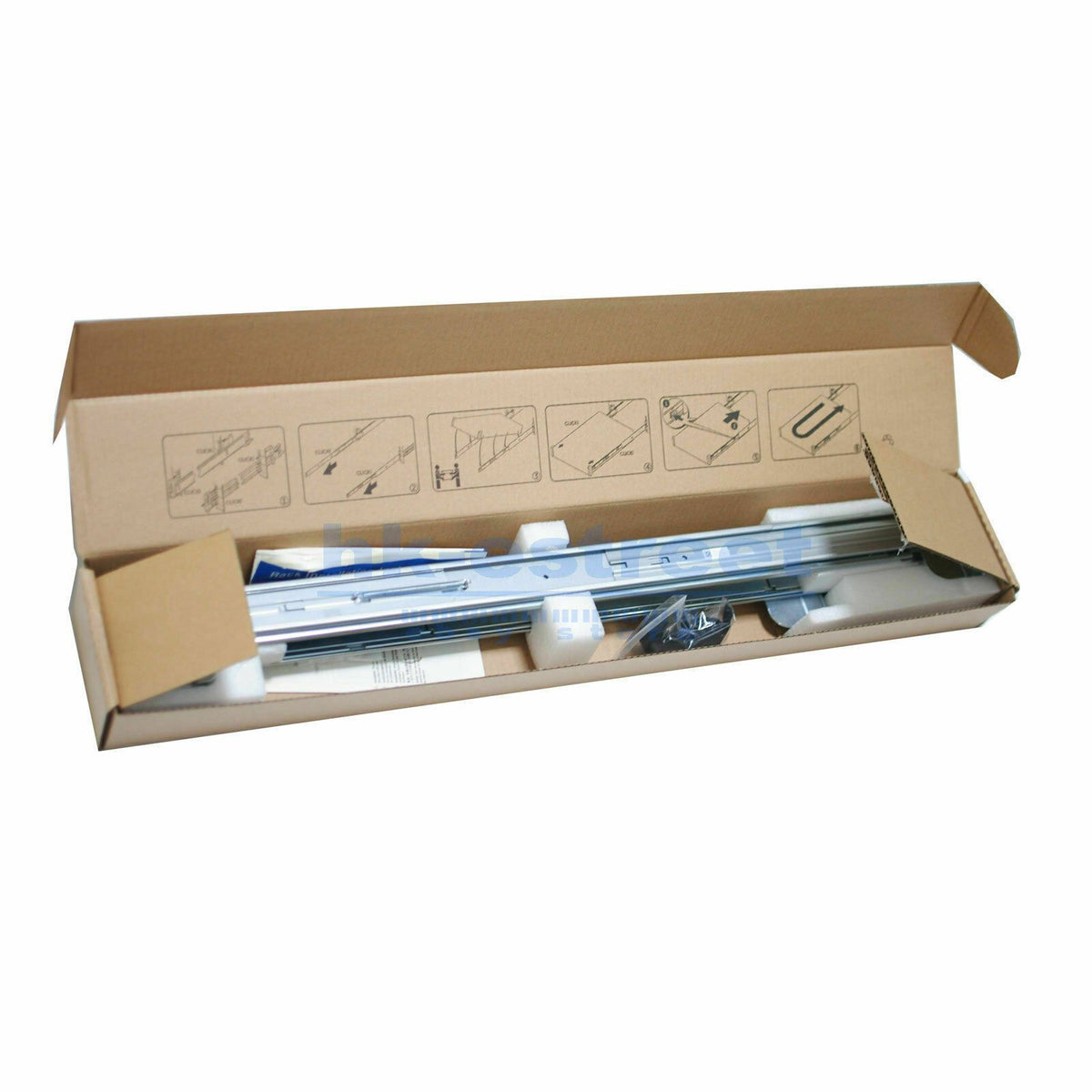 Dell Poweredge R320 R420 R430 R620 R630 R640 1U Sliding Ready Rails II ...